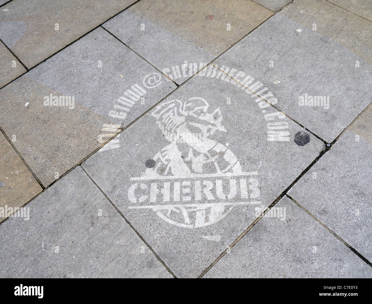 Pavement Art in London, the Capital City of England Stock Photo - Alamy