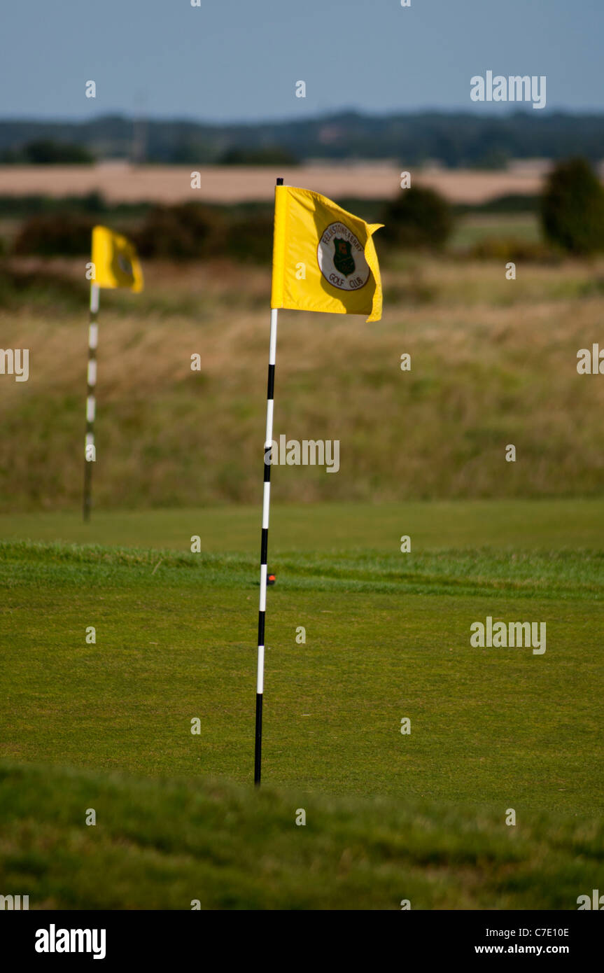 Golf flags hi-res stock photography and images - Alamy