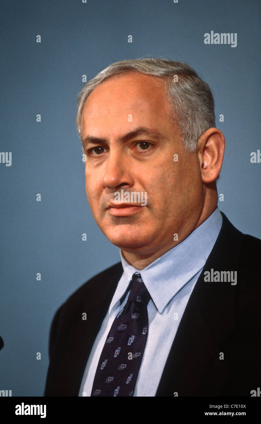 Benjamin netanyahu portrait hi-res stock photography and images - Alamy
