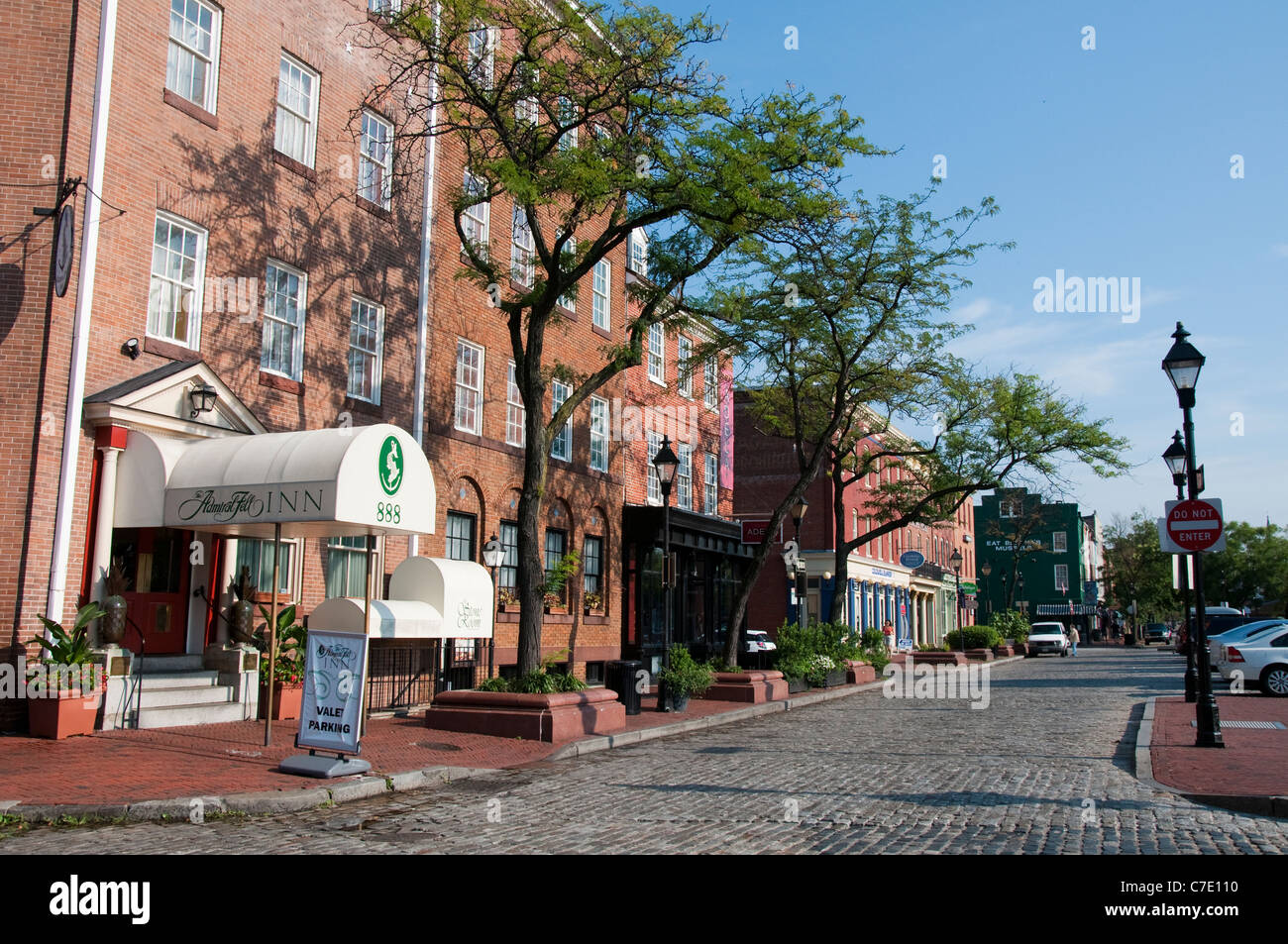 Admiral Fell Inn in Fells Point in Baltimore Maryland USA Stock Photo ...
