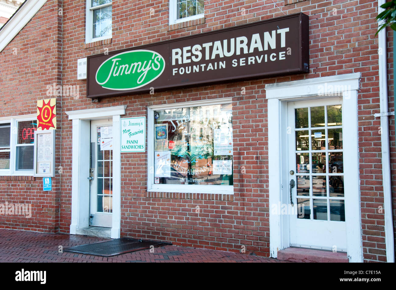 Jimmy's Diner and Restaurant in Fells Point, Baltimore Maryland USA ...