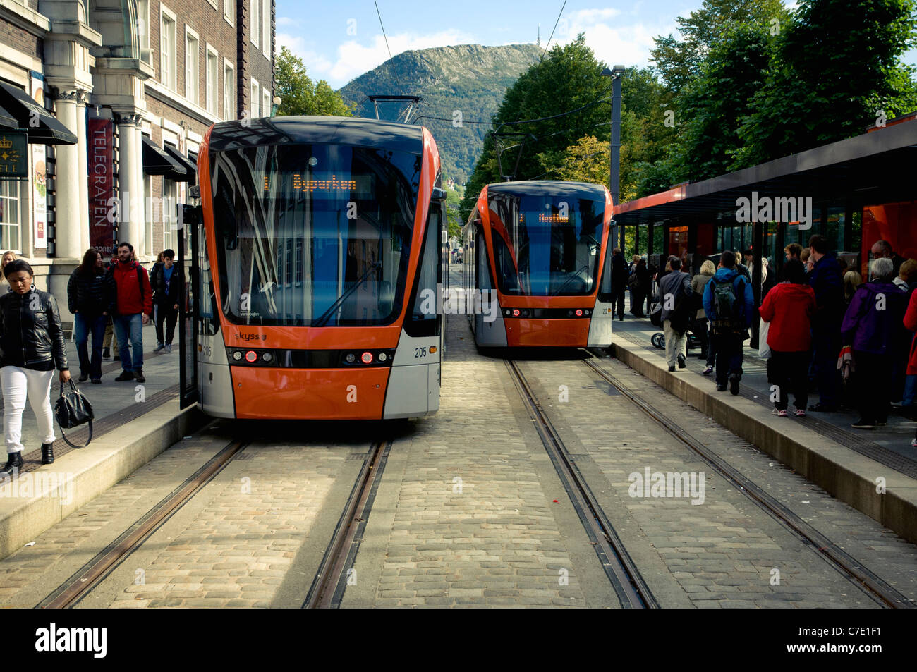 Train to bergen hi-res stock photography and images - Alamy