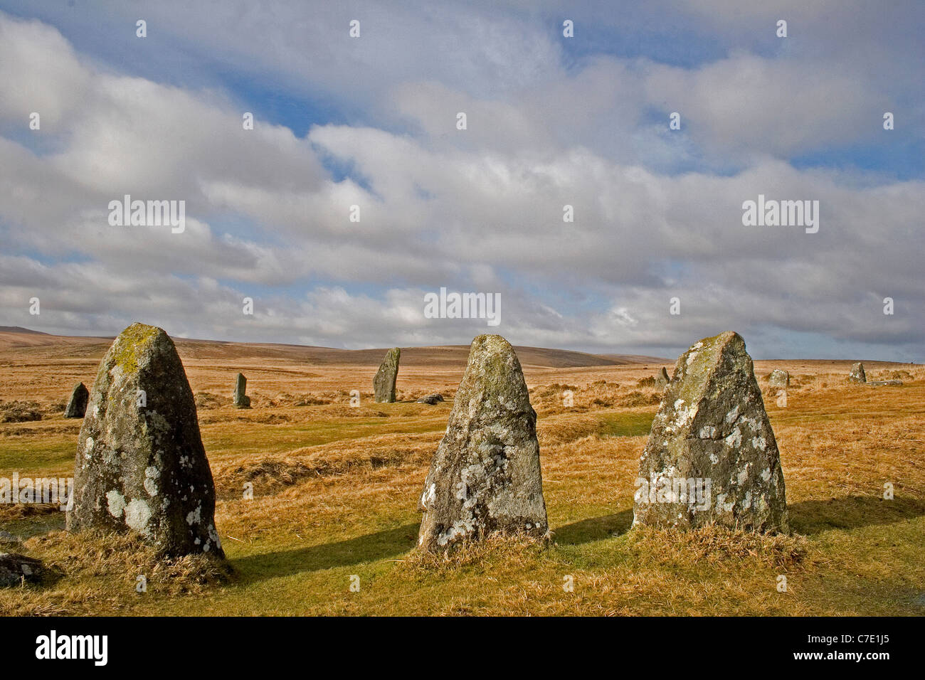 Bronze age stone circle hi-res stock photography and images - Alamy