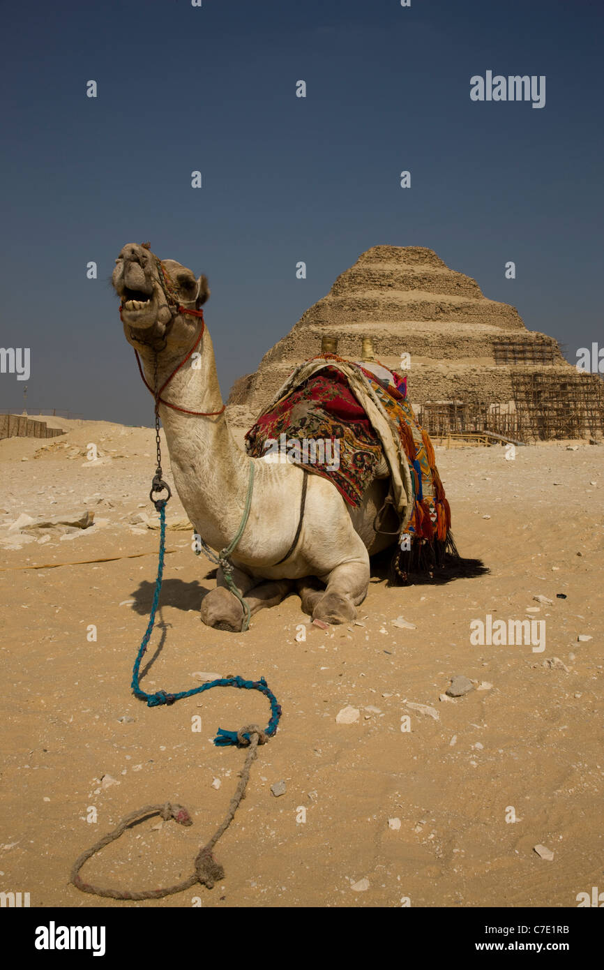 Pyramid in desert hi-res stock photography and images - Alamy