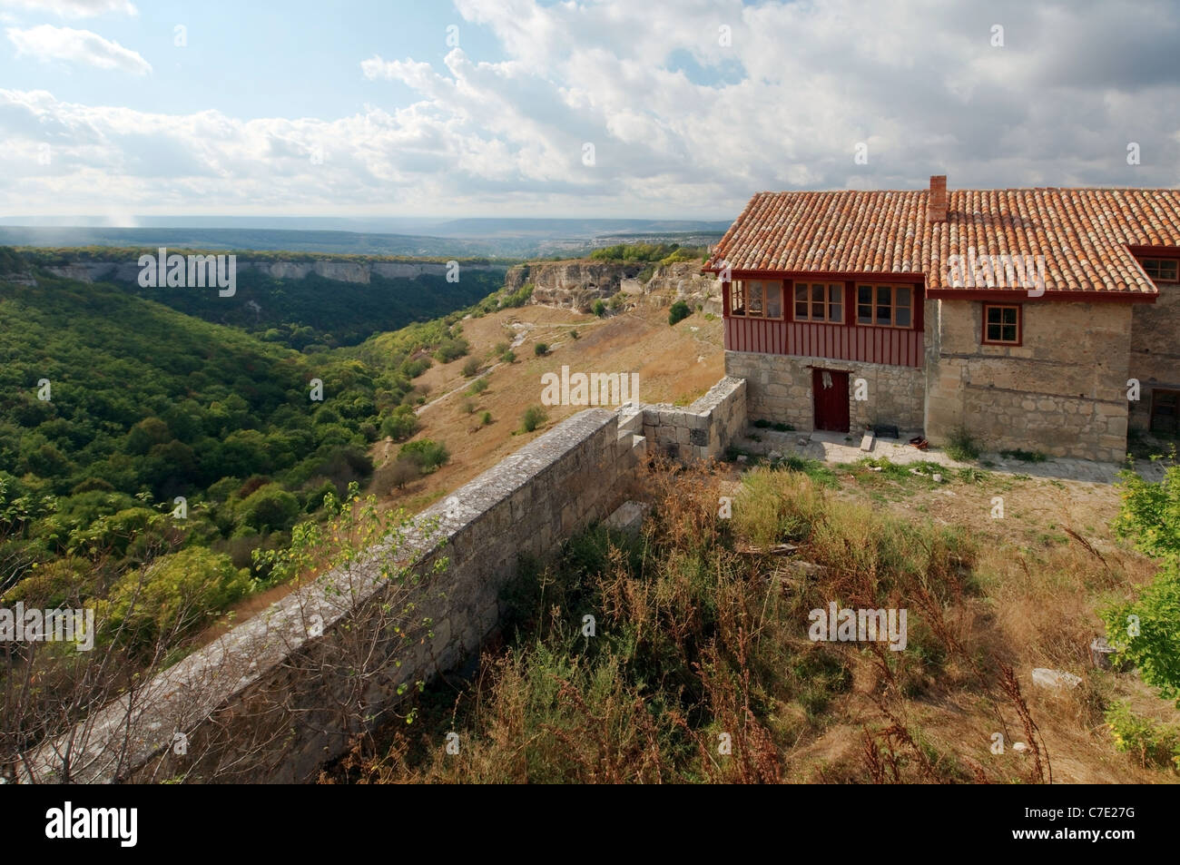 Çufut Qale cave city Jewish Fortress, Bakhchisarai, Crimea, Ukraine ...