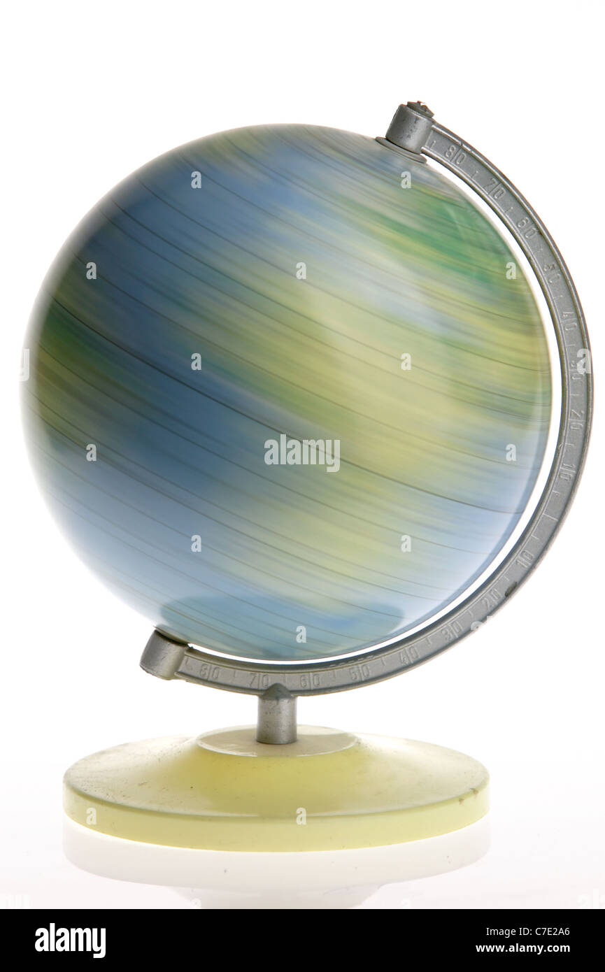 Rotating globe hi-res stock photography and images - Alamy