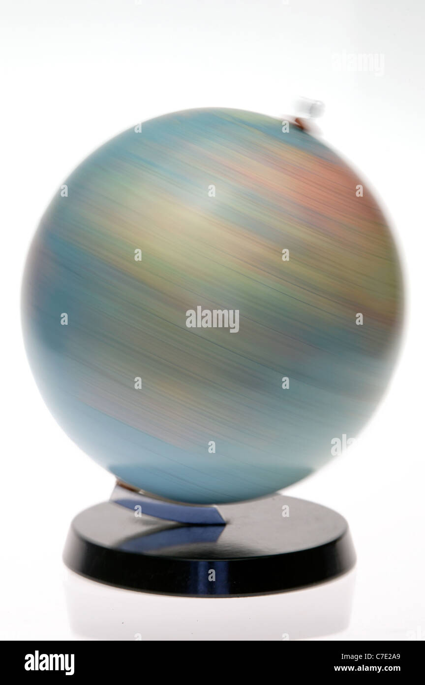 Rotating globe hi-res stock photography and images - Alamy