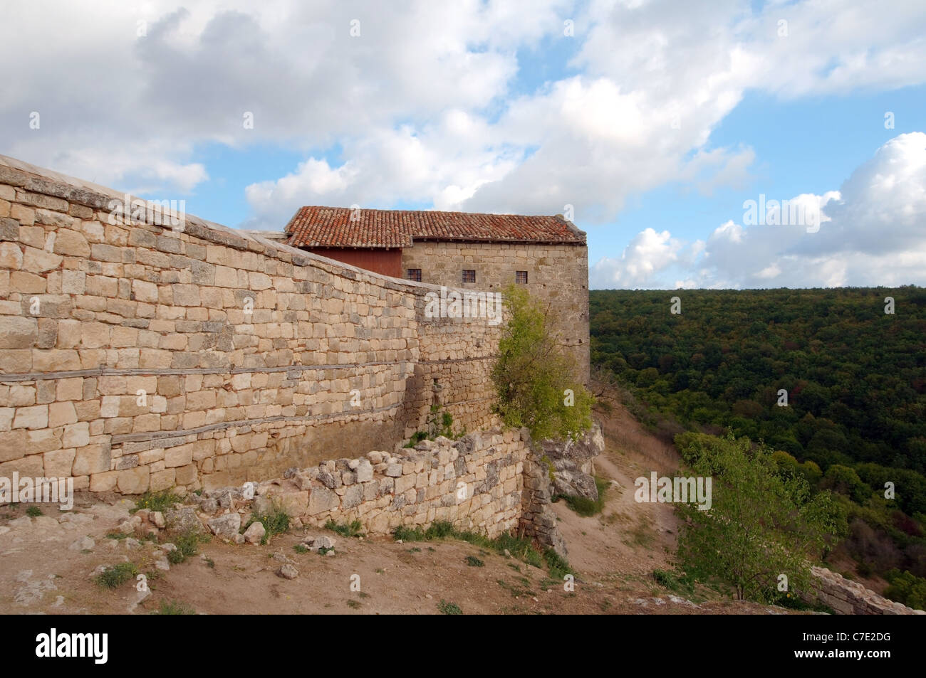 Çufut Qale cave city Jewish Fortress, Bakhchisarai, Crimea, Ukraine ...