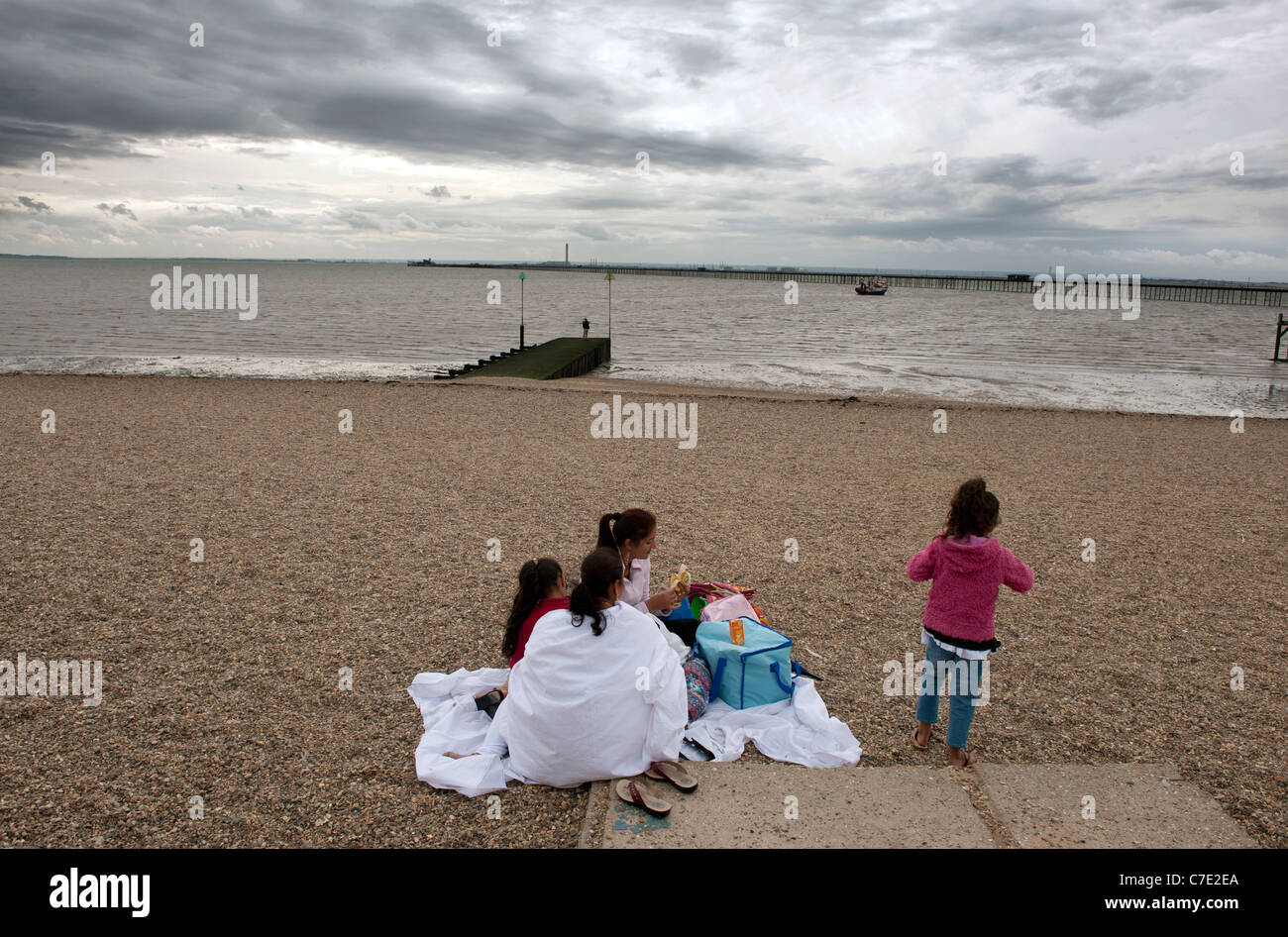 Southend on Sea, Essex, England. A favourite place for people from east ...