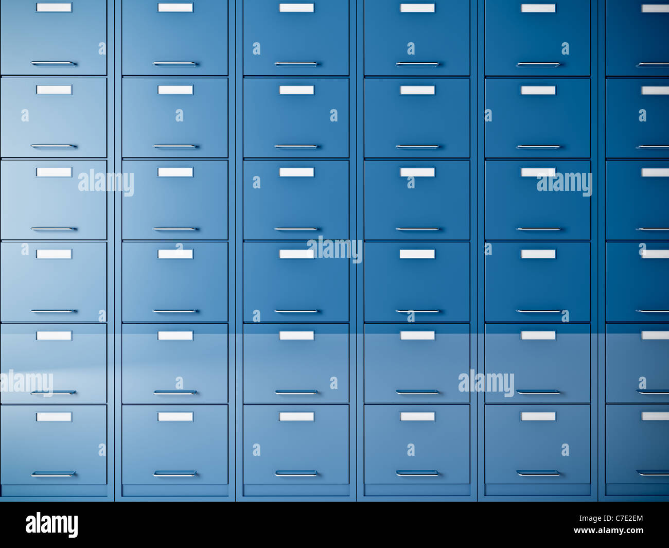Blue file cabinet hi-res stock photography and images - Alamy
