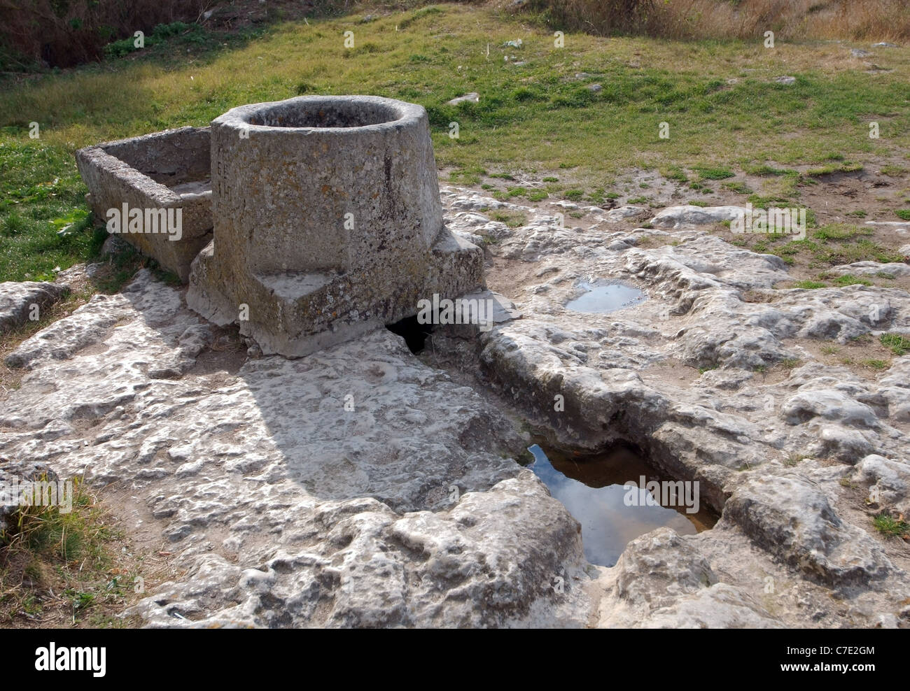 Çufut Qale cave city Jewish Fortress, Bakhchisarai, Crimea, Ukraine ...