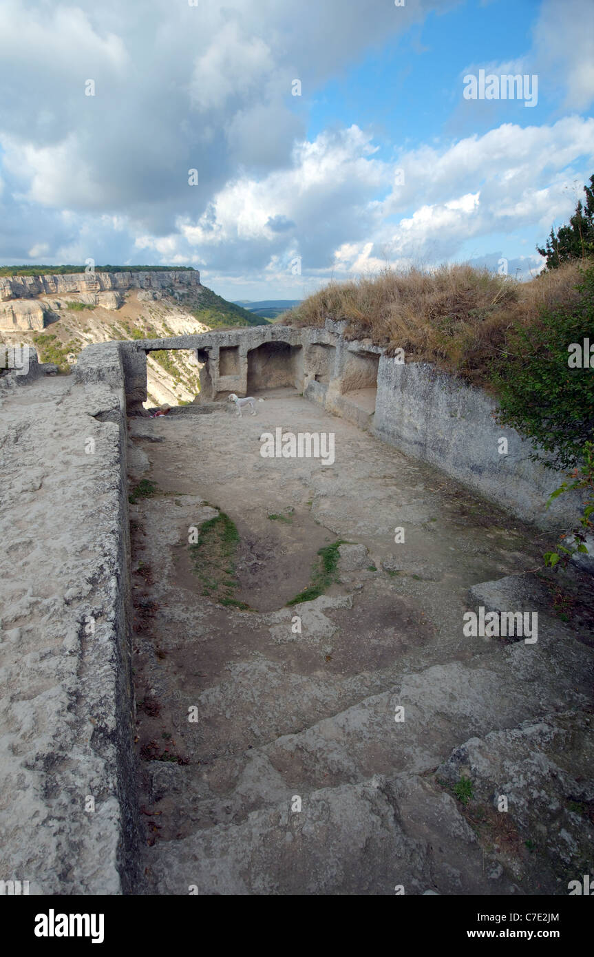 Çufut Qale cave city Jewish Fortress, Bakhchisarai, Crimea, Ukraine ...
