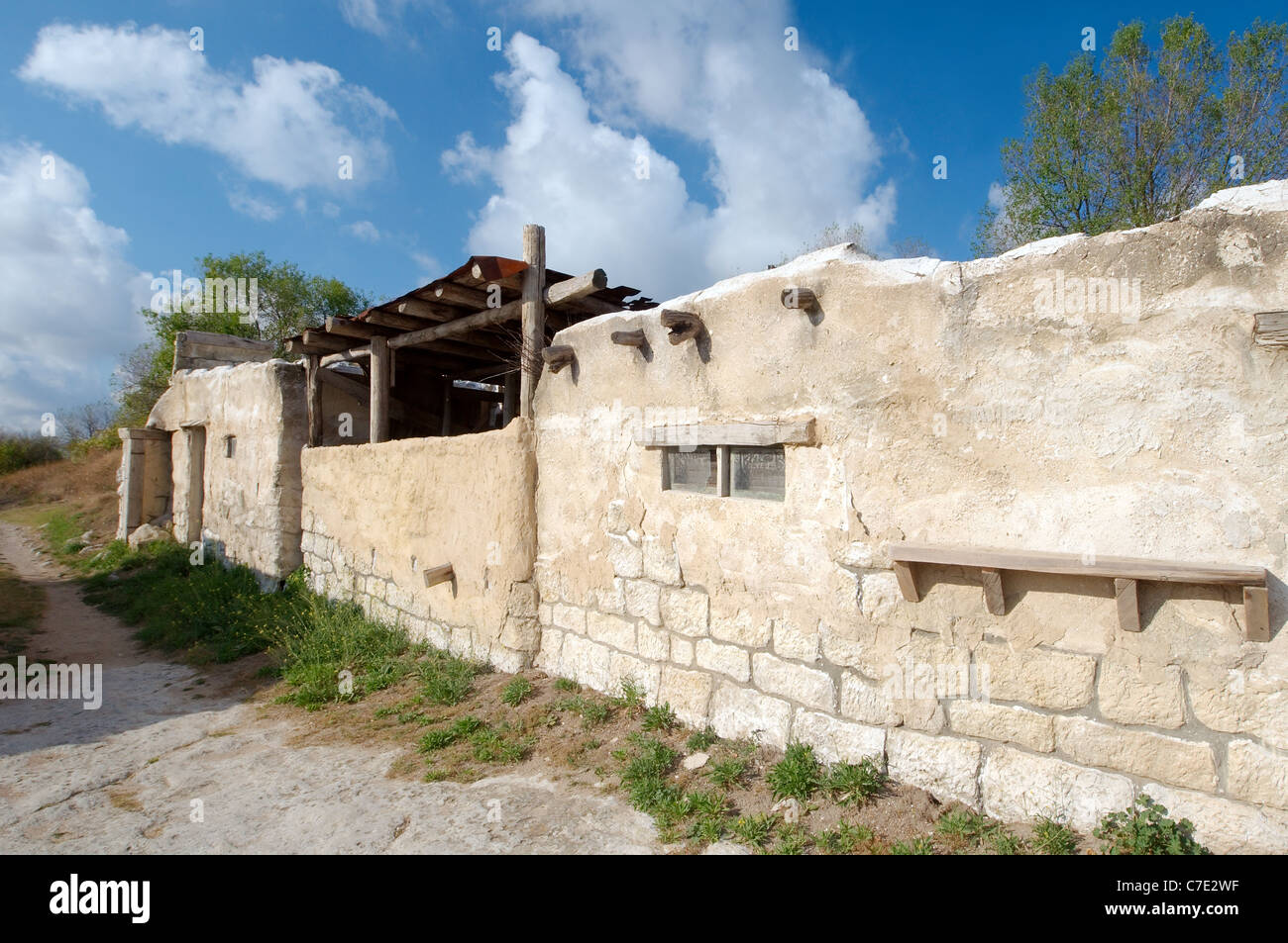 Çufut Qale cave city Jewish Fortress, Bakhchisarai, Crimea, Ukraine ...