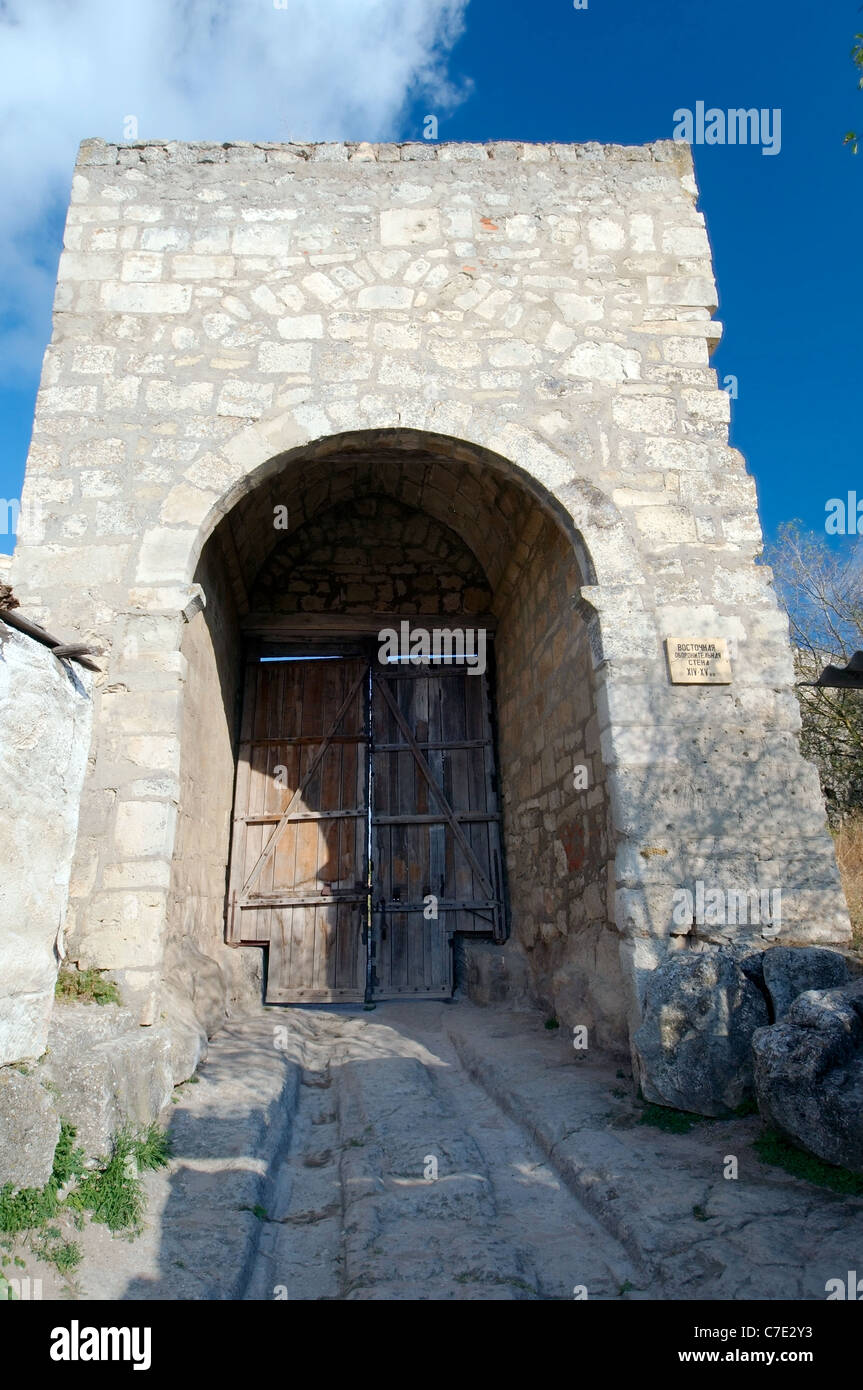 Çufut Qale cave city Jewish Fortress, Bakhchisarai, Crimea, Ukraine ...