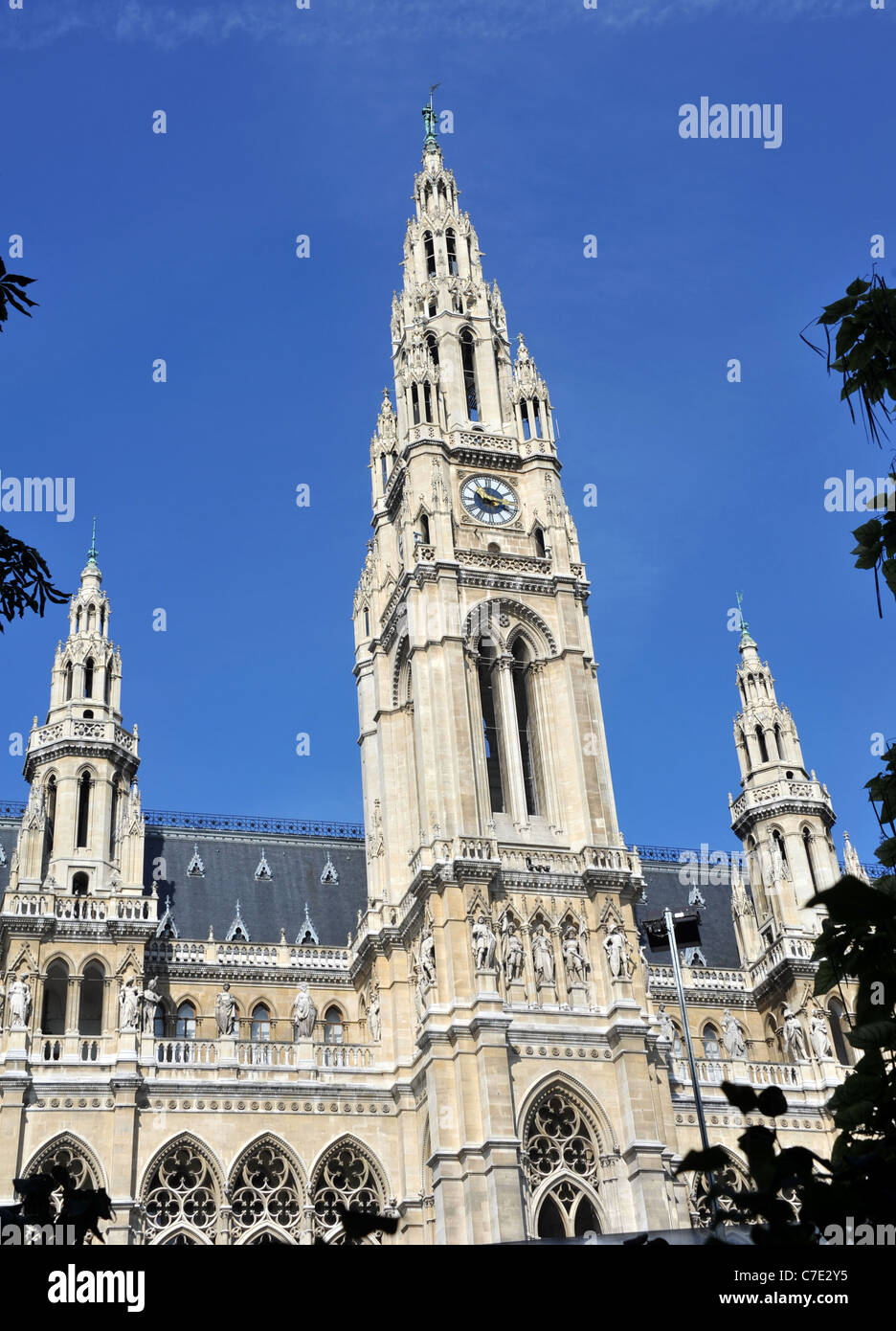 The City Hall or Rathaus Vienna, Austria Stock Photo - Alamy