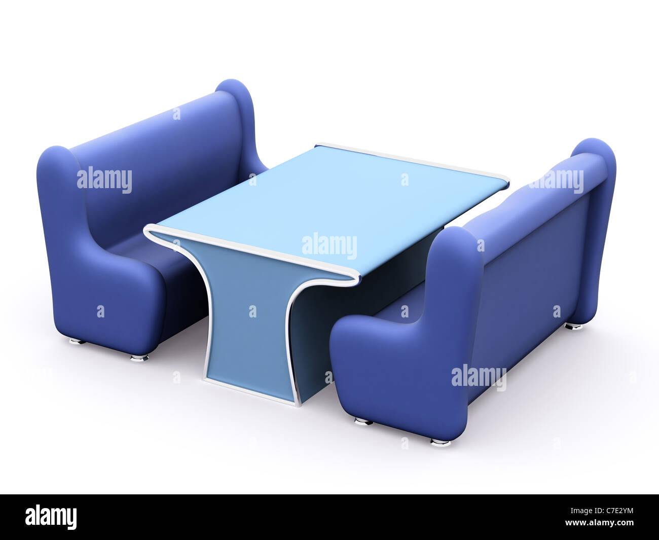 Sofa set of two sofas and table hi-res stock photography and images - Alamy