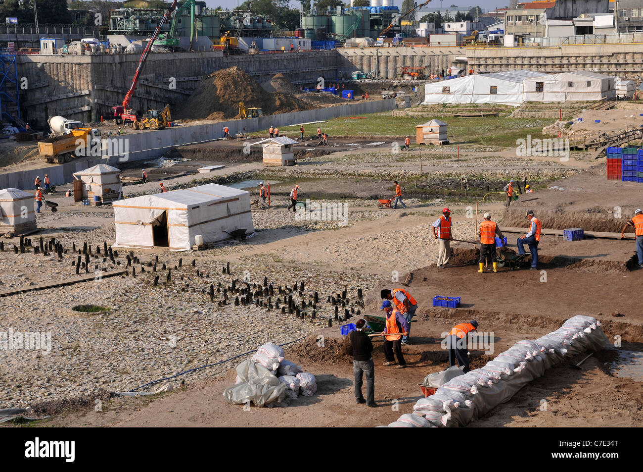 ISTANBUL:The $3 billion Marmaray Metro Project will connect the Asian ...