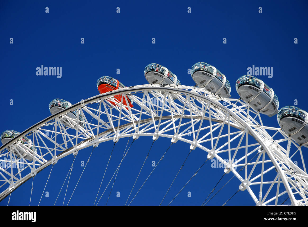Millenium Wheel London United Kingdom Stock Photo - Alamy