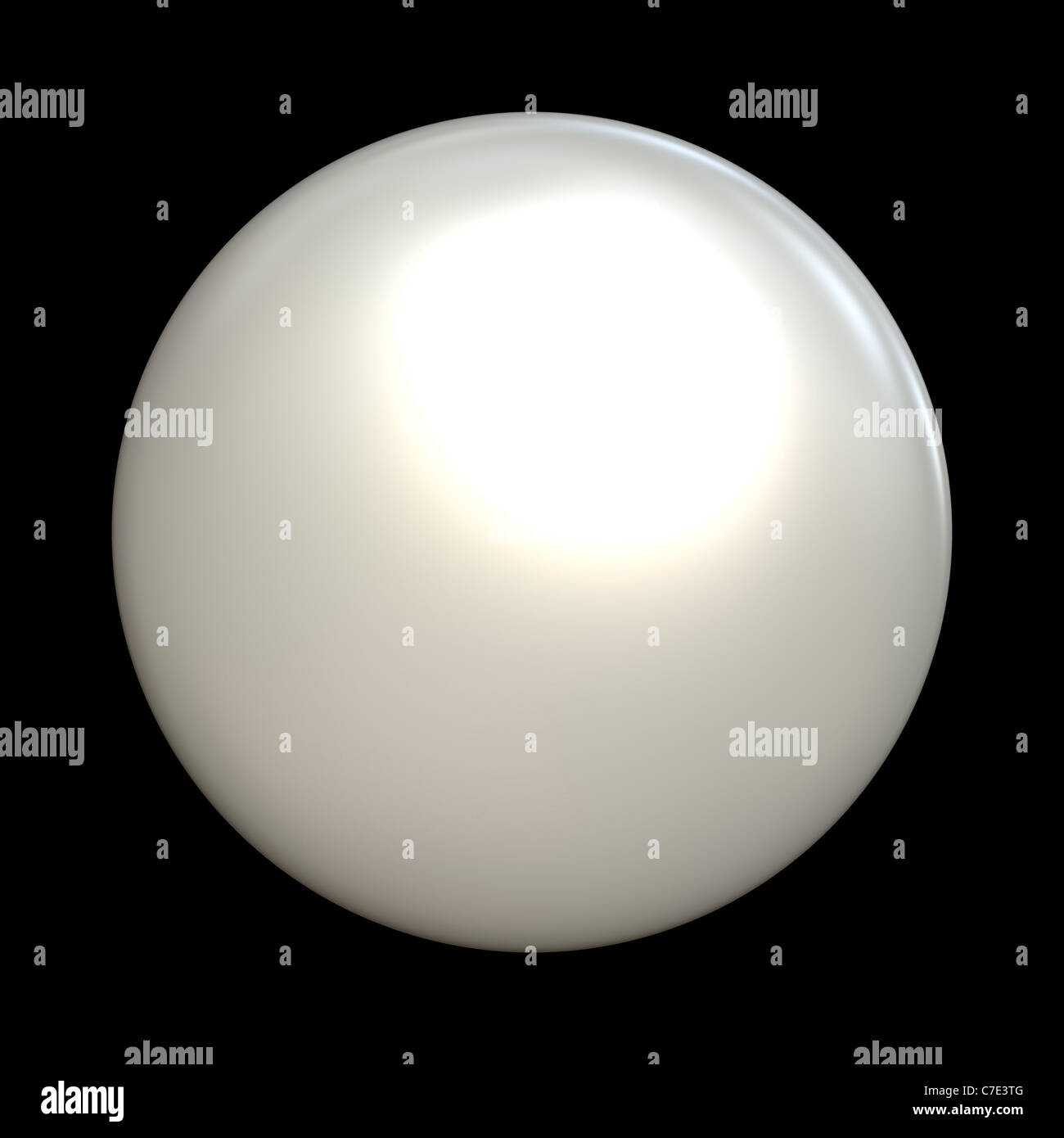 A beautiful pearl isolated over black Stock Photo - Alamy