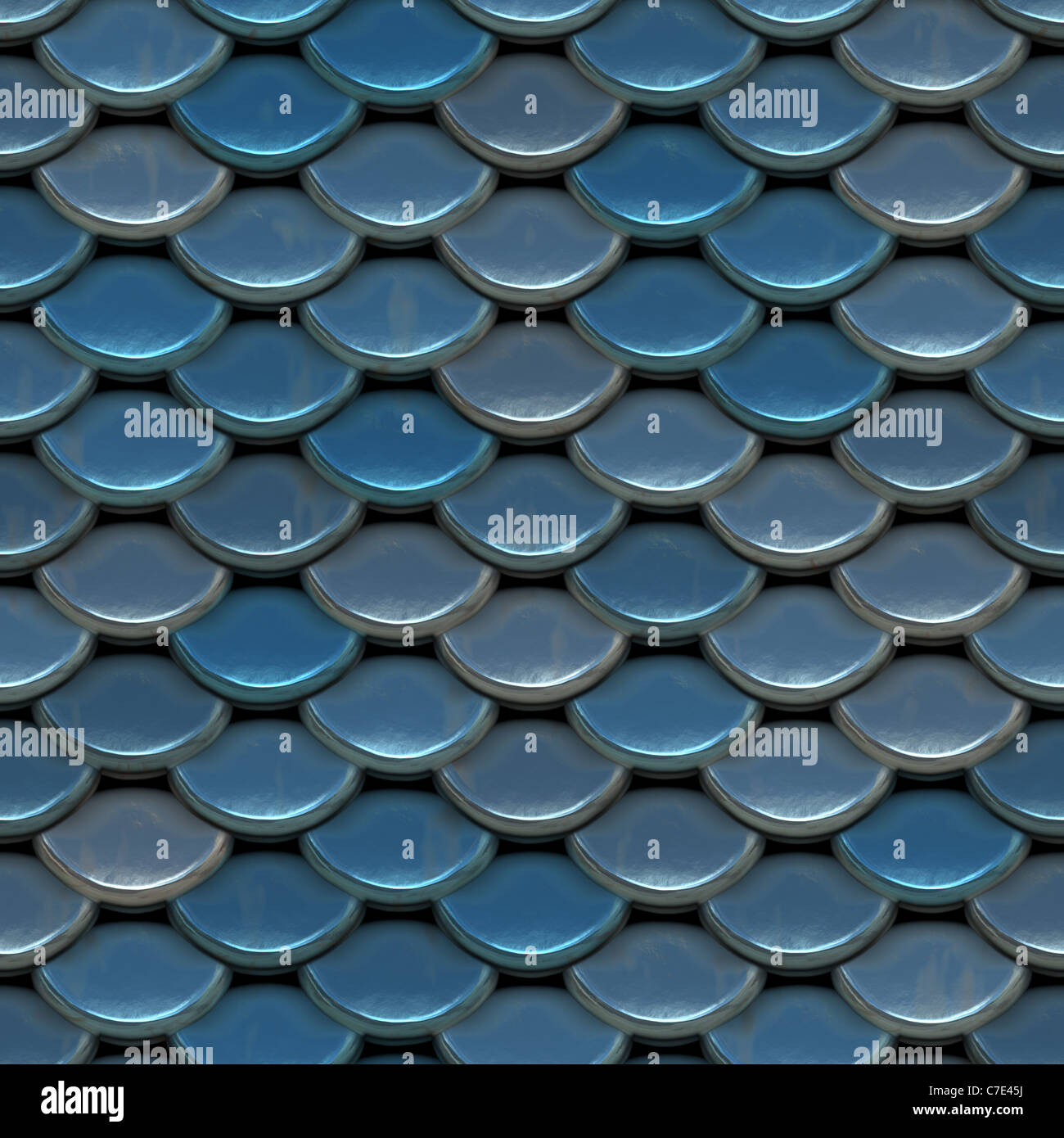 A texture that looks like scales of armor, or even tiled roof shingles ...