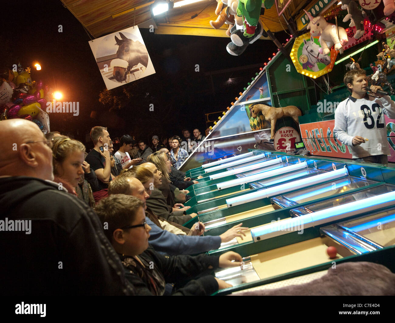 Fairground side show hi-res stock photography and images - Alamy