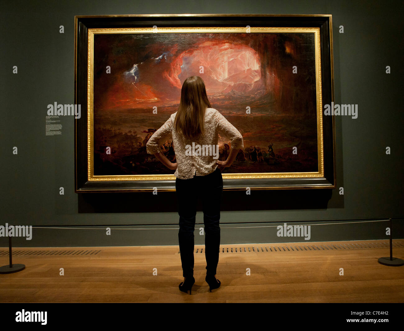 John martin apocalypse tate britain hi-res stock photography and images ...