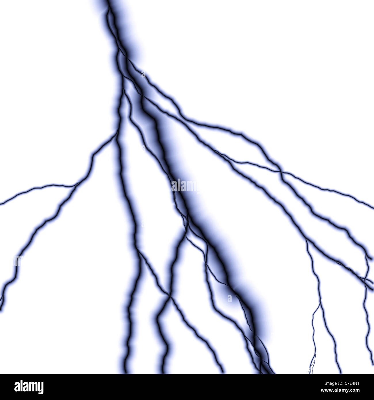 Blue lightning bolt Cut Out Stock Images & Pictures - Alamy