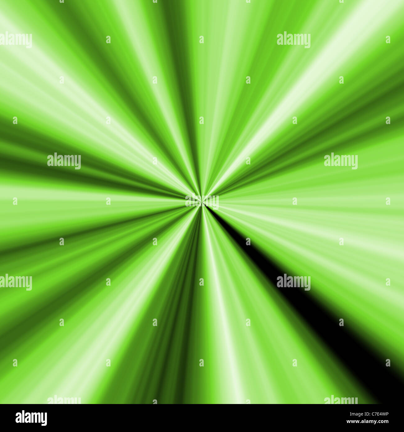 Inside an abstract vortex - blasting towards a center focal point Stock ...