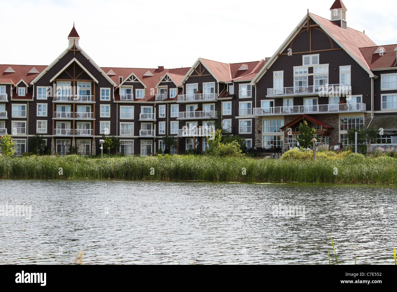 resort vacation timeshare retirement cottage Stock Photo - Alamy