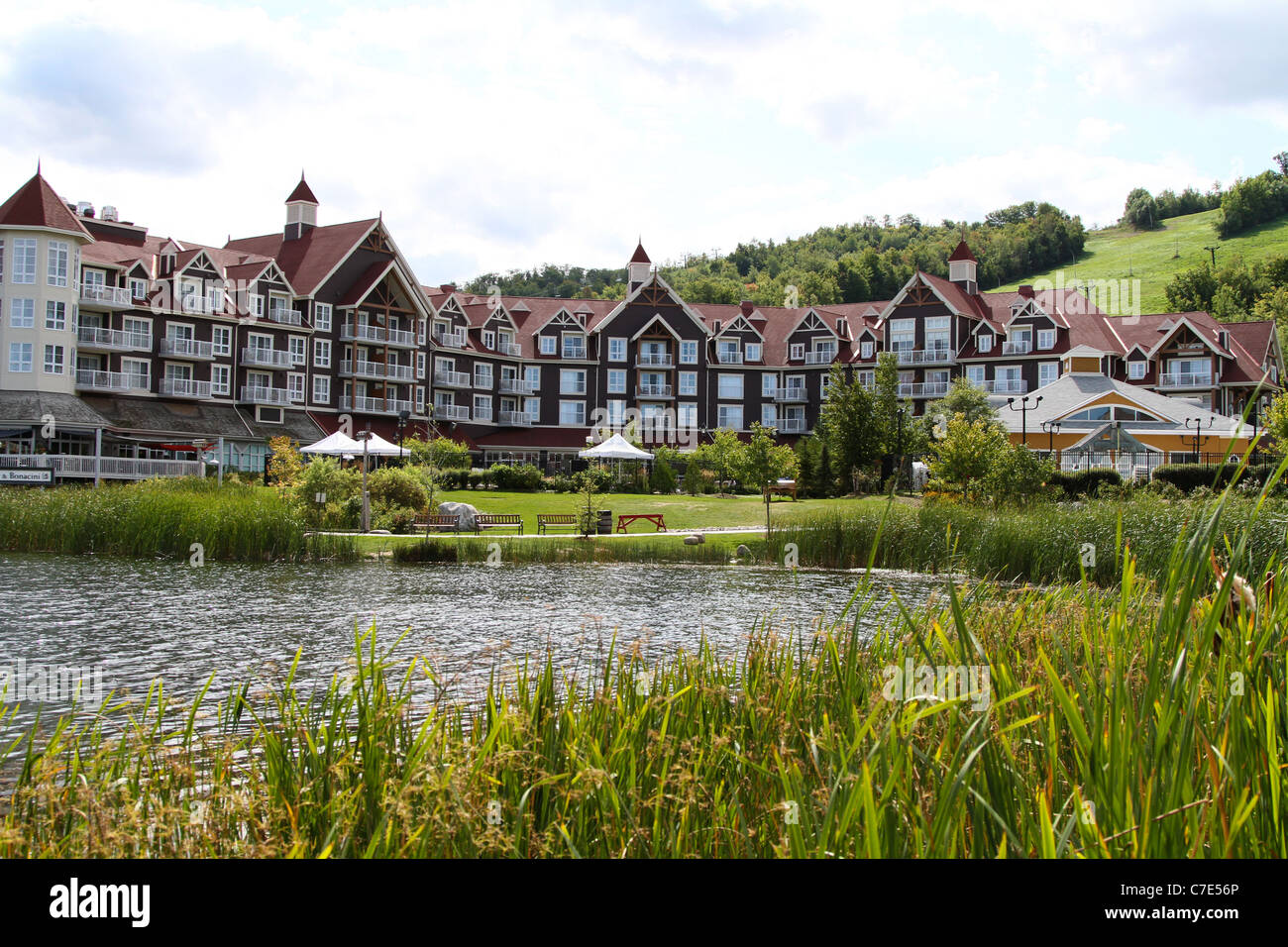 resort vacation timeshare retirement cottage Stock Photo - Alamy