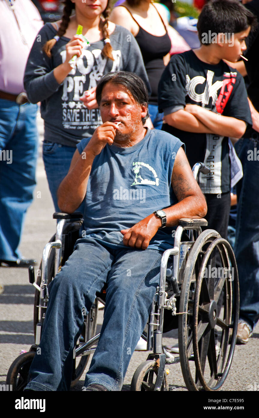 Homeless wheelchair hi-res stock photography and images - Alamy