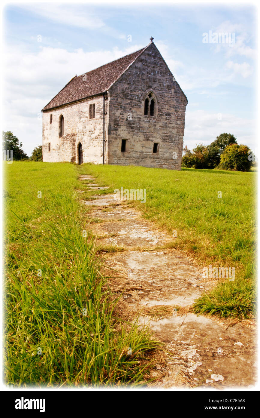 The Abbot's Fish House in Meare on the Somerset Levels Stock Photo - Alamy
