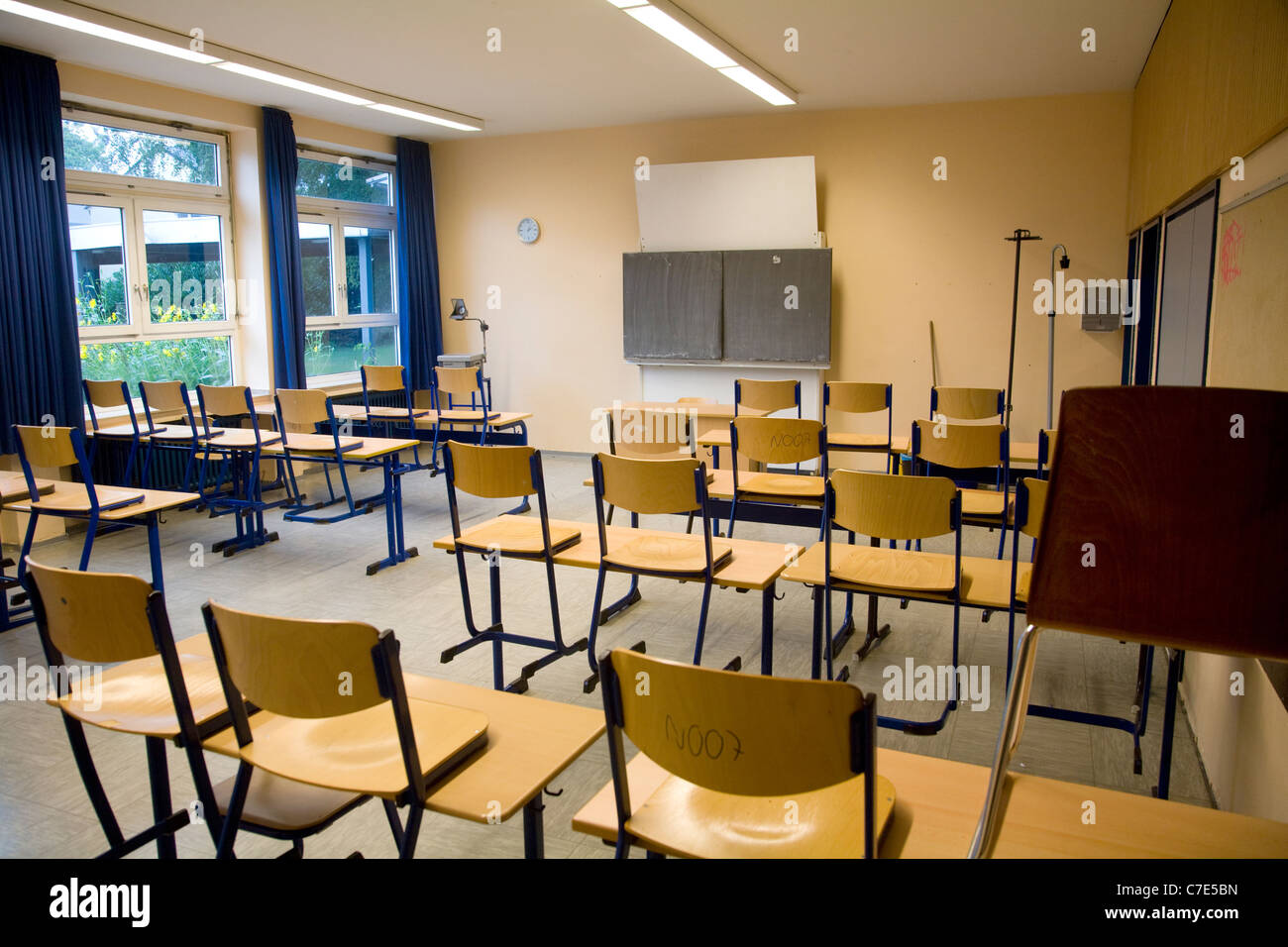 A classroom, Duesseldorf, Germany Stock Photo - Alamy