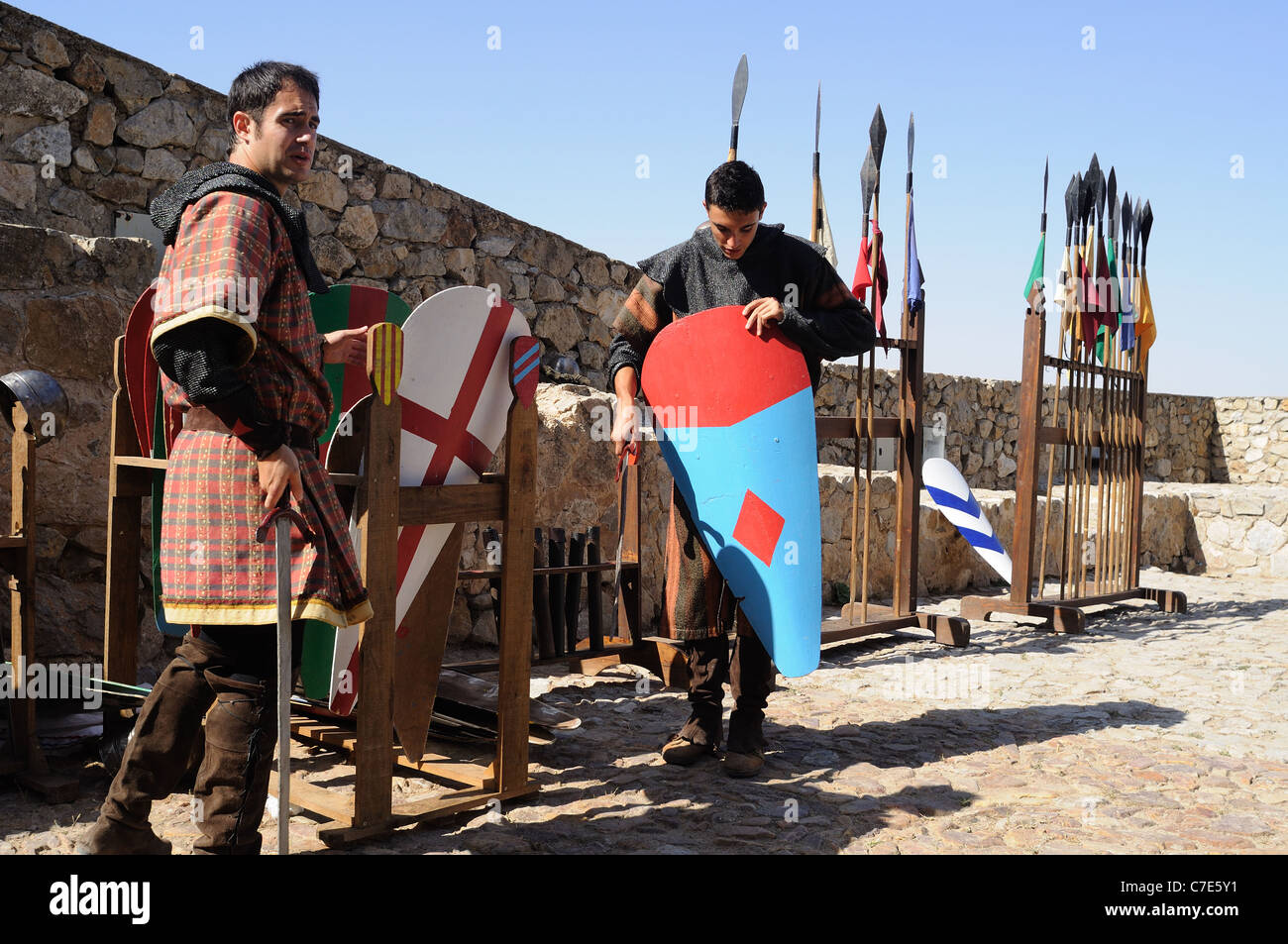 Historical Recreation in the Castle " La Muela " during the Medieval ...