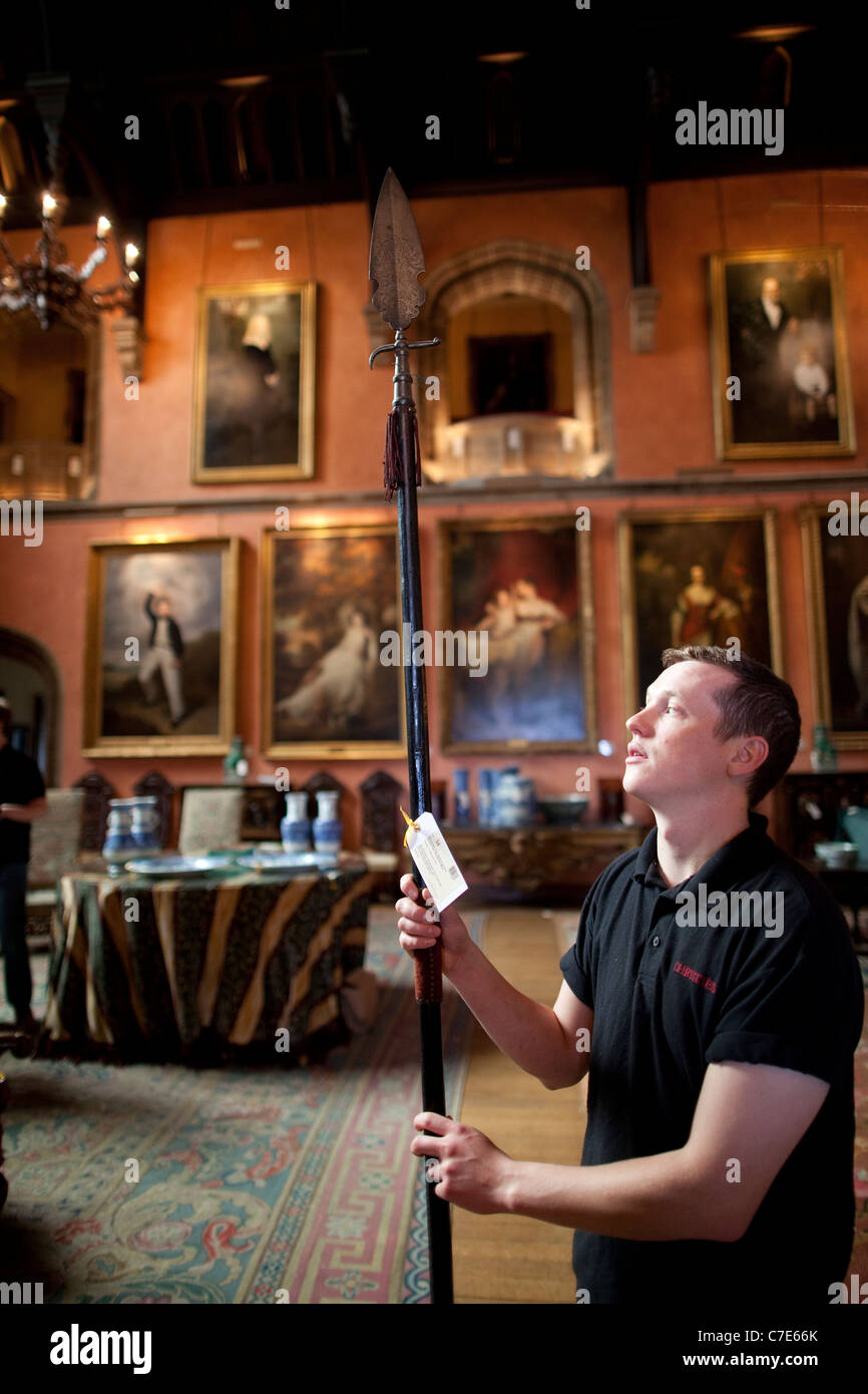 Cowdray Park House auction of family heirlooms. Photo:Jeff Gilbert ...