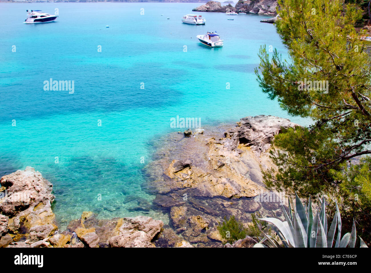 Spain majorca cala fornells hi-res stock photography and images - Alamy