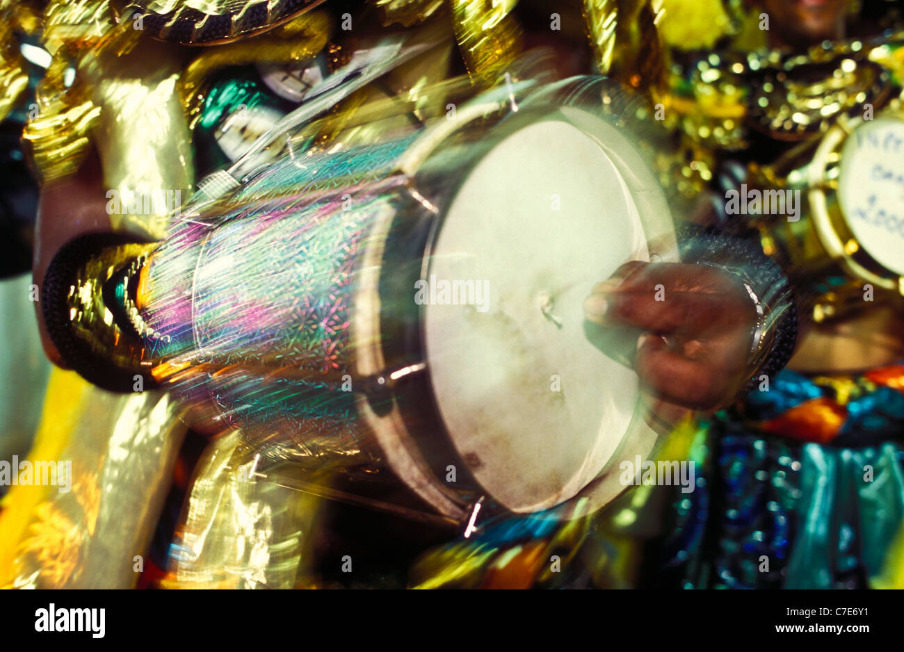 Samba Schools Parade, Rio de Janeiro carnival, Brazil. Cuica, musical ...