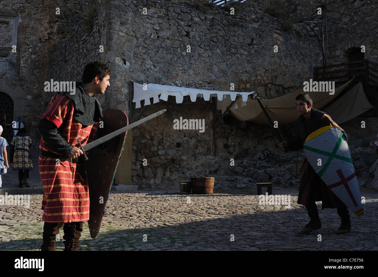 Historical Recreation in the Castle " La Muela " during the Medieval ...