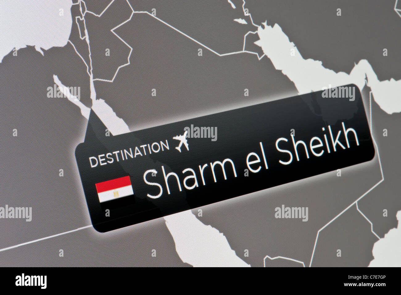 Sharm el sheikh map hi-res stock photography and images - Alamy