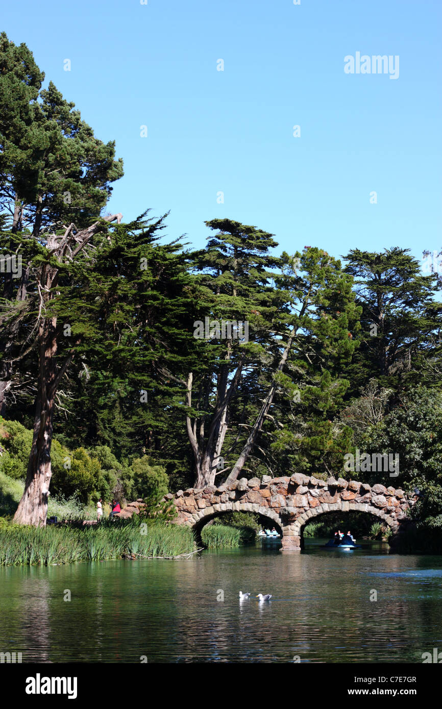 Stow lake bridge hi-res stock photography and images - Alamy