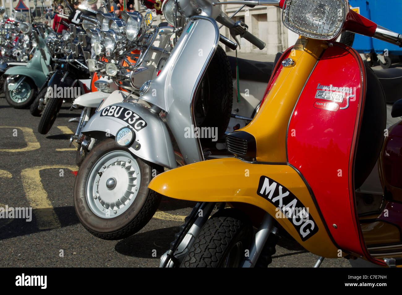 Ace Cafe London to Brighton motorcycle rally Stock Photo - Alamy