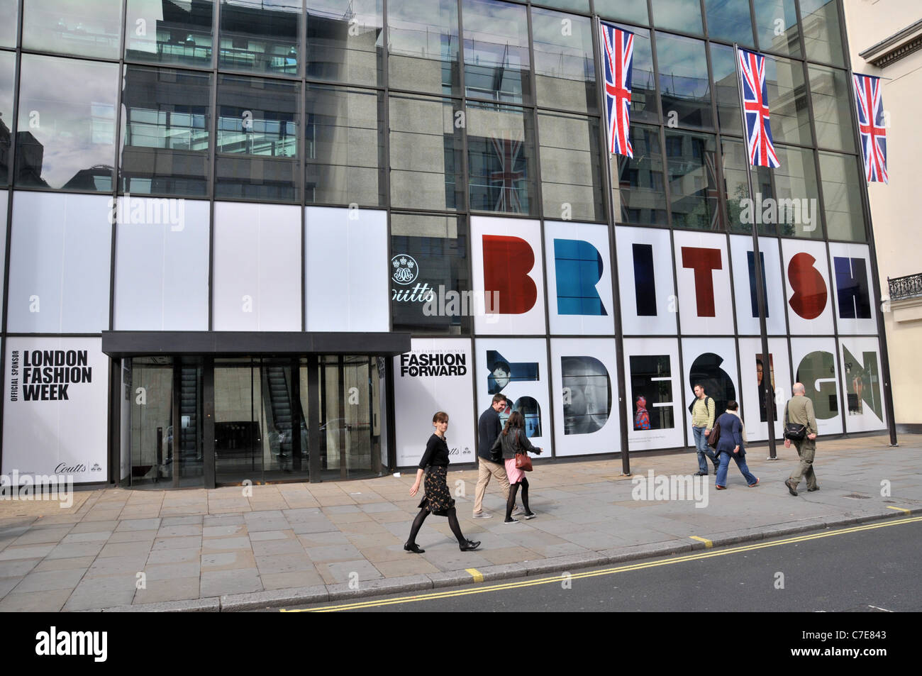 Coutts British Design The Strand London Fashion week September 2011 ...
