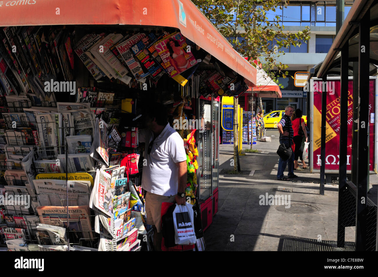 Kiosk and athens hi-res stock photography and images - Alamy