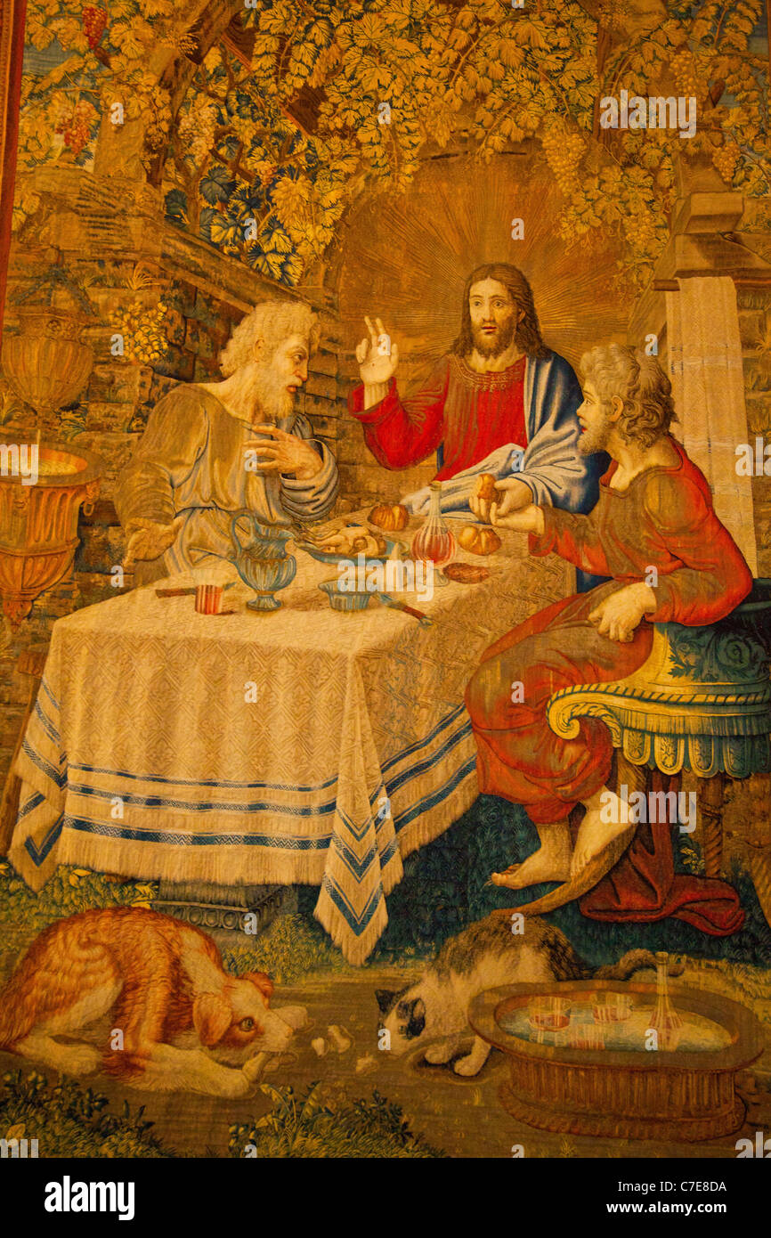 Tapestry resurrection christ in vatican hi-res stock photography and ...