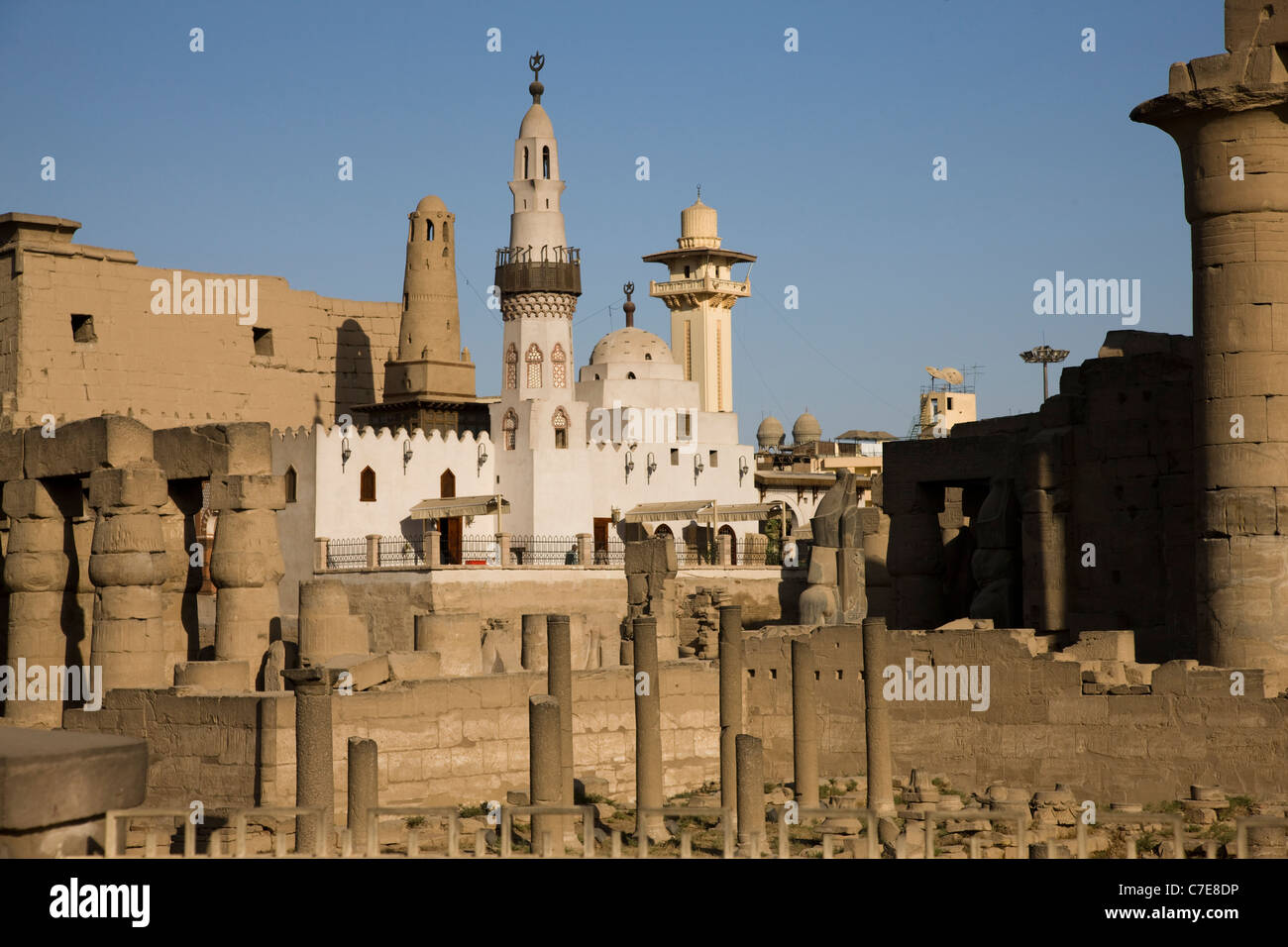 Abu al haggag mosque luxor temple hi-res stock photography and images ...