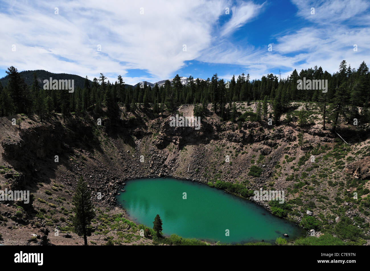 Inyo crater hi-res stock photography and images - Alamy