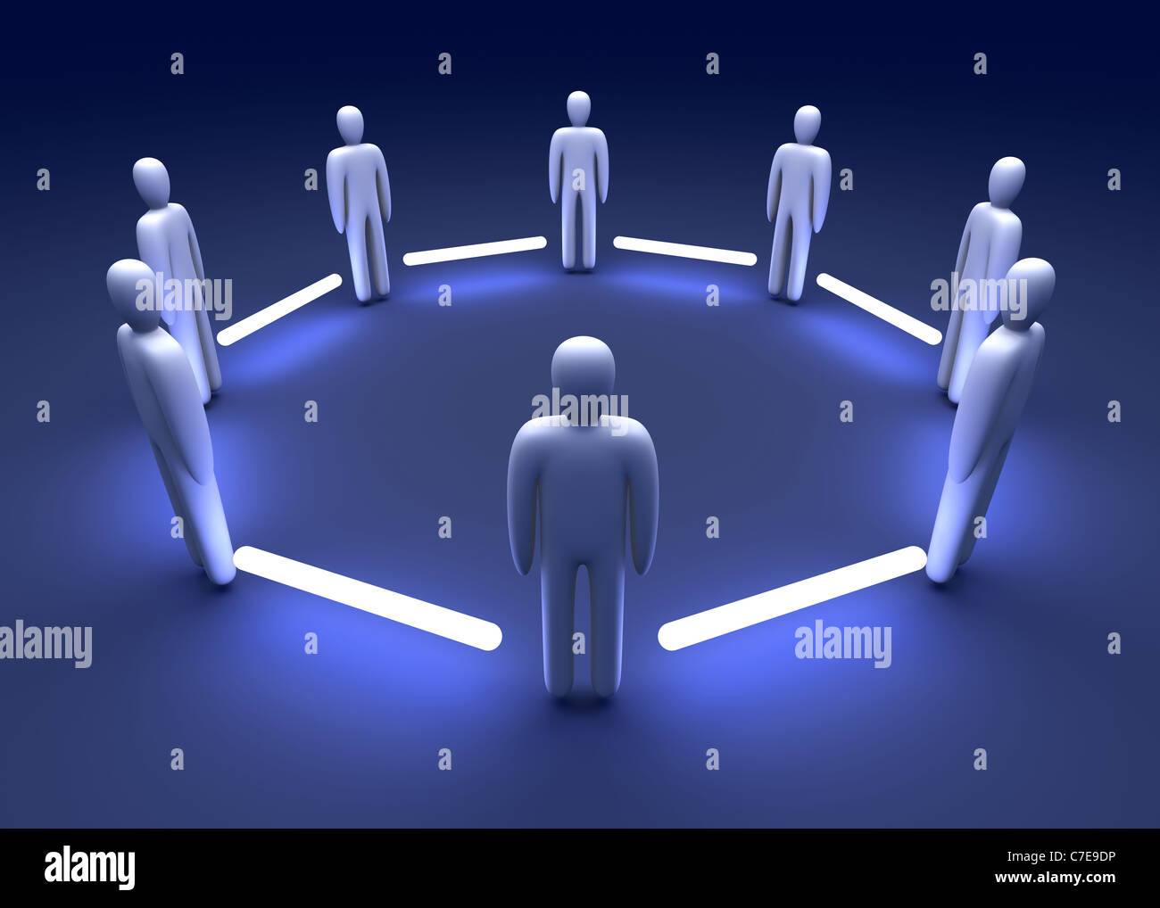 Power of Teamwork Stock Photo - Alamy