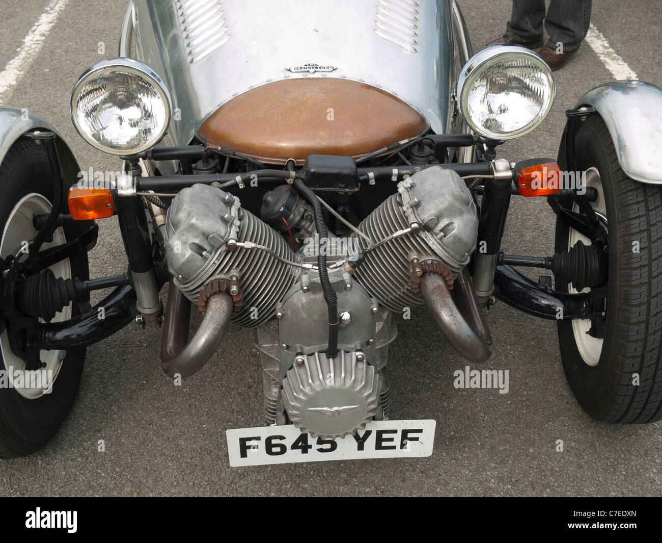 A Pembleton 3 wheeled sports car at an Historic Motor Gathering in ...