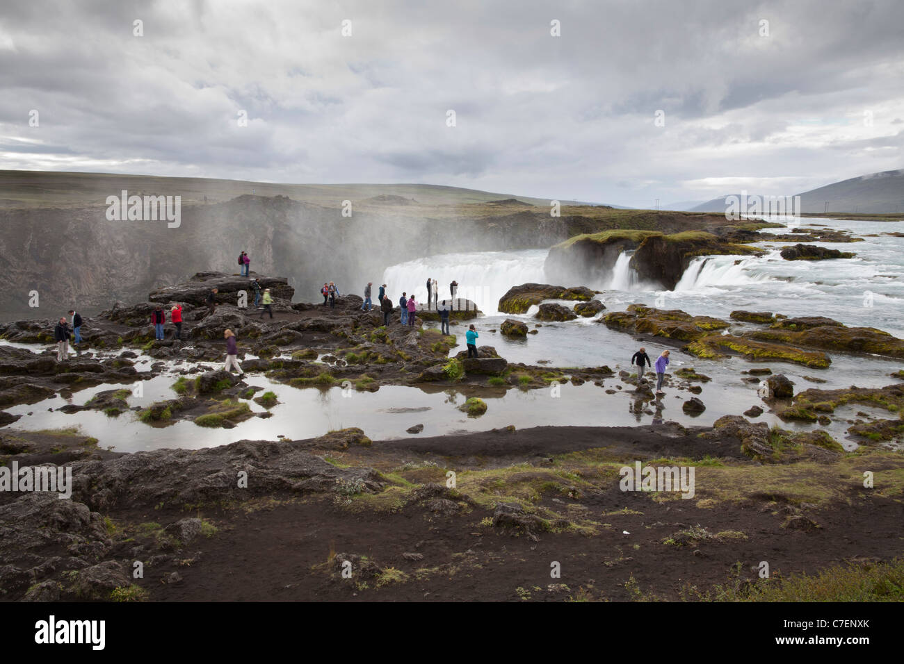 Godafoss, Iceland Stock Photo - Alamy