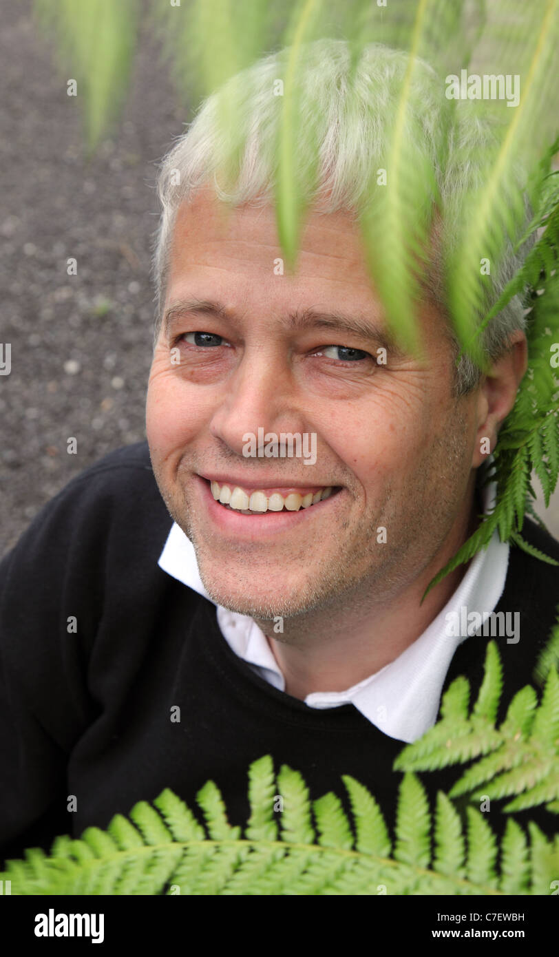 Billy Alexander, owner of Kells Bay Gardens, Co. Kerry, Ireland Stock ...